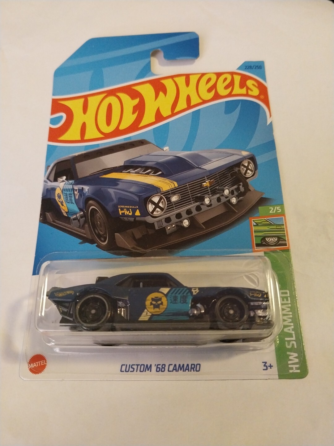 Hot Wheels 2023 Case N Mainline Custom 68 Camaro Hw Slammed 2 5 Ebay