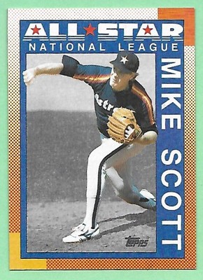 1990 Topps Baseball Mike Scott #405 Astros 1989 N.L. Leaders | eBay