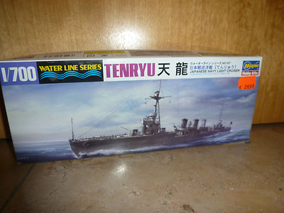 Hasegawa Hobby Kits , Japonais Bleu Marine Lumière Cruiser Tenryu | eBay