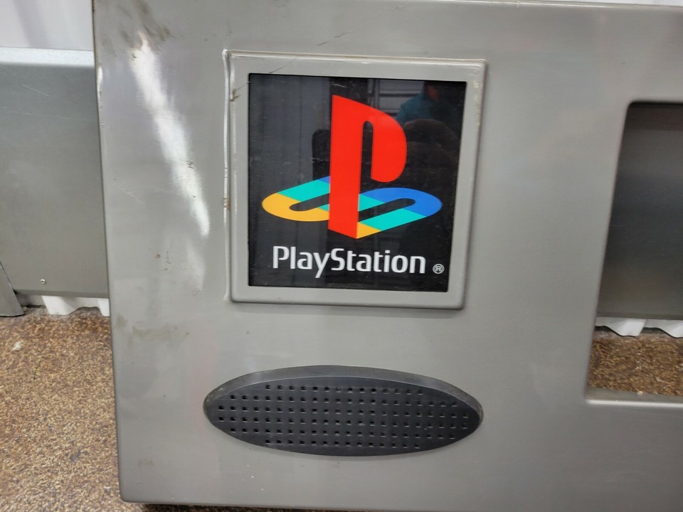 PlayStation Kmart Sears Kiosk Display Case Topper PS1 Vintage Display ...