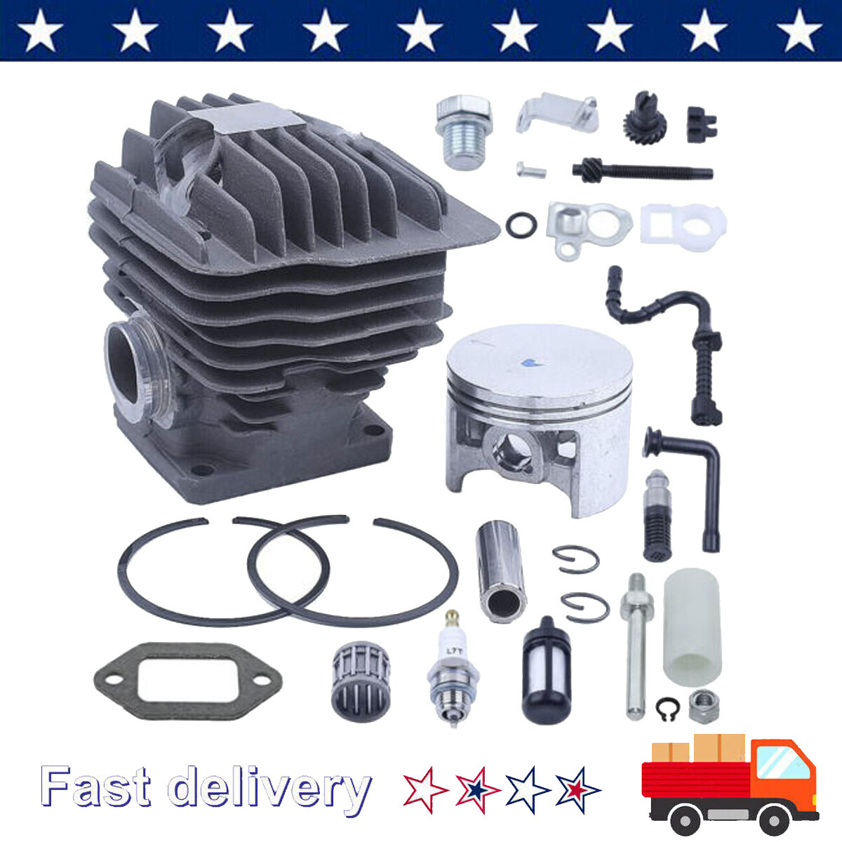 54MM Big Bore Cylinder Piston Kit For Stihl 046 MS460 MS460C MS460D ...