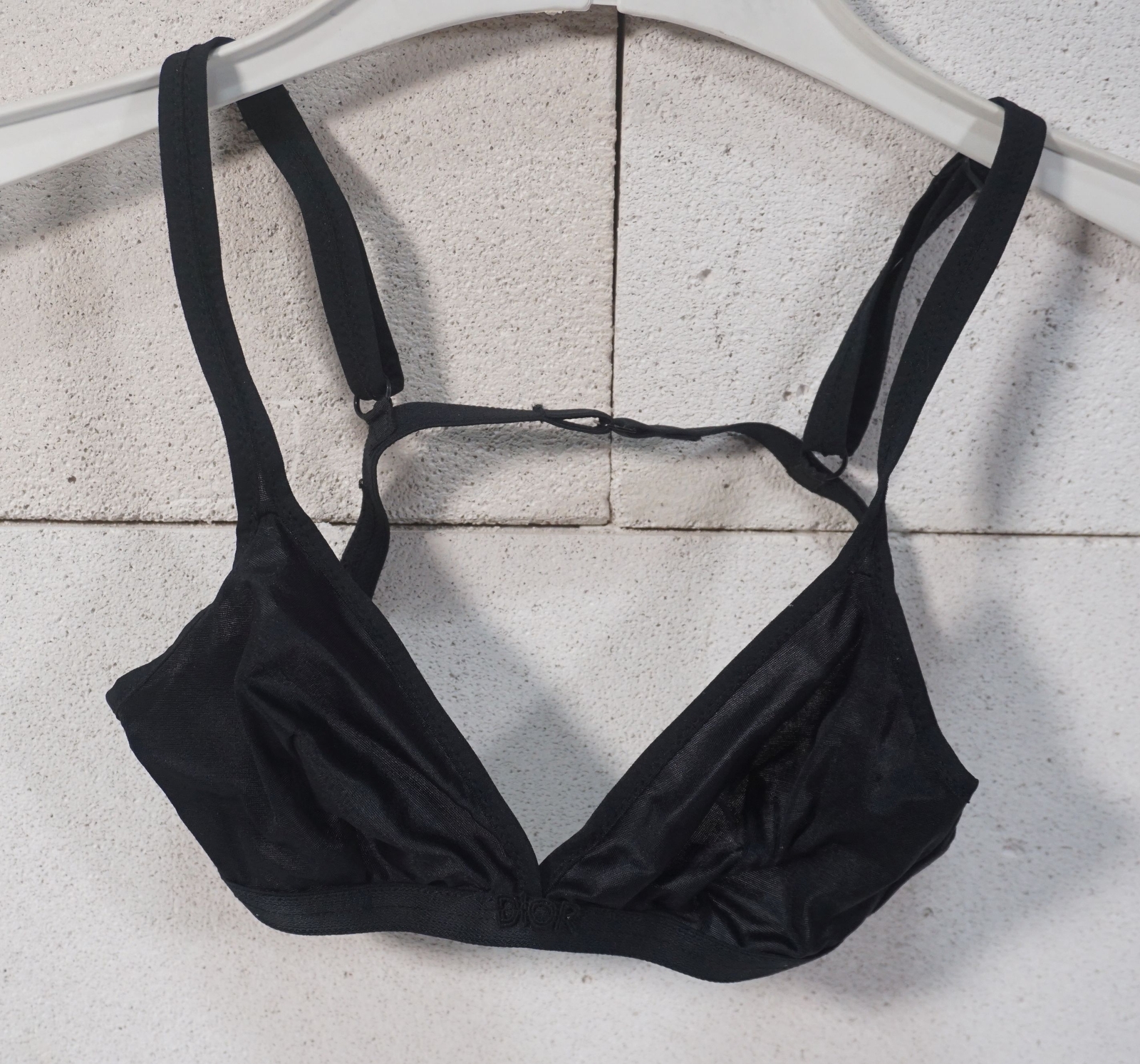 Top original Christian Dior Lingerie France Paris Noir BH black ...