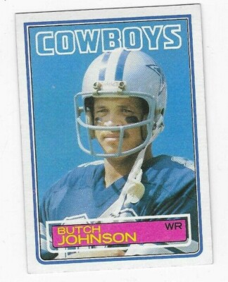 1983 TOPPS BUTCH JOHNSON #48 DALLAS COWBOYS | eBay