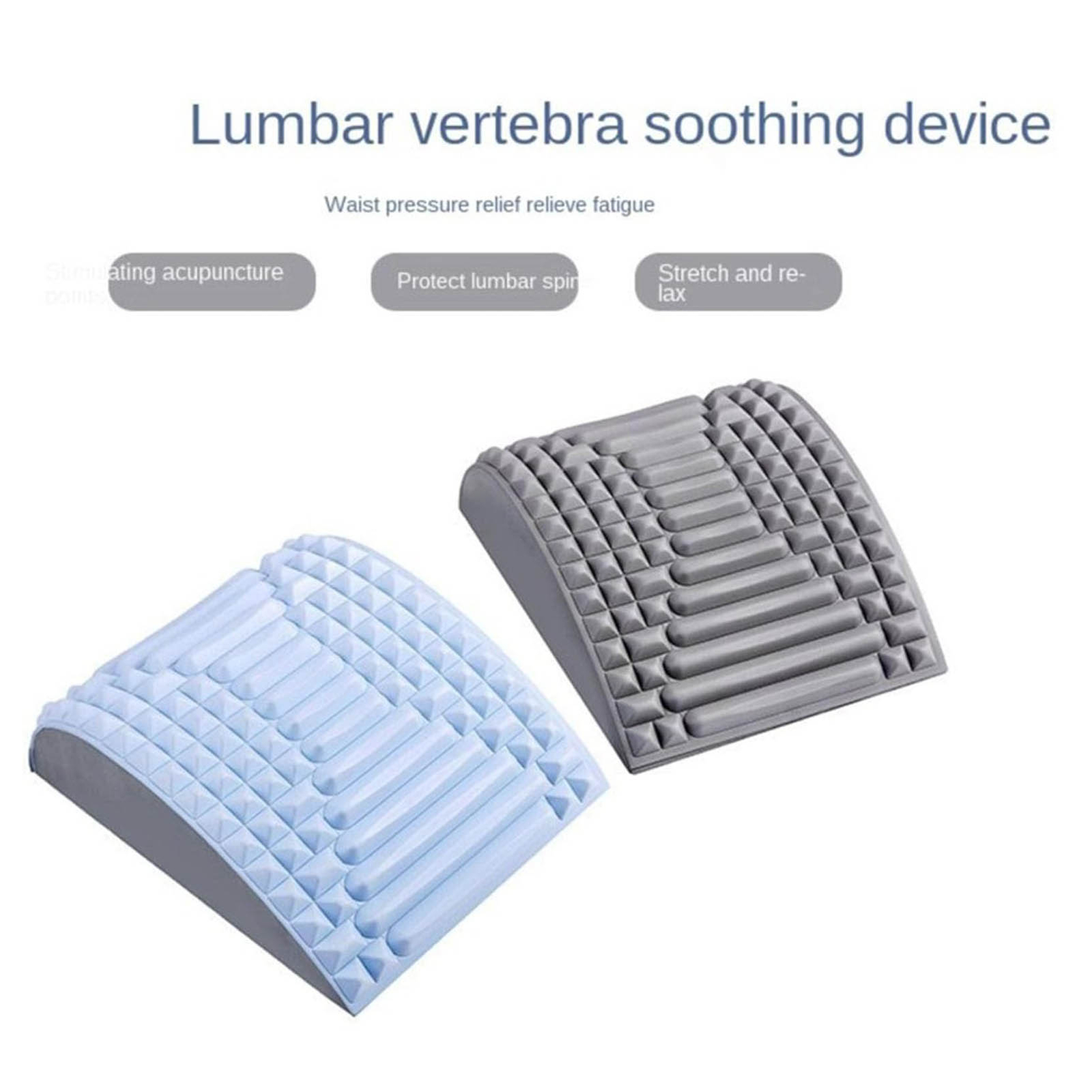 Lumbar Stretcher Refresh Neck and Back Stretcher Cracker for Lower Pain ...