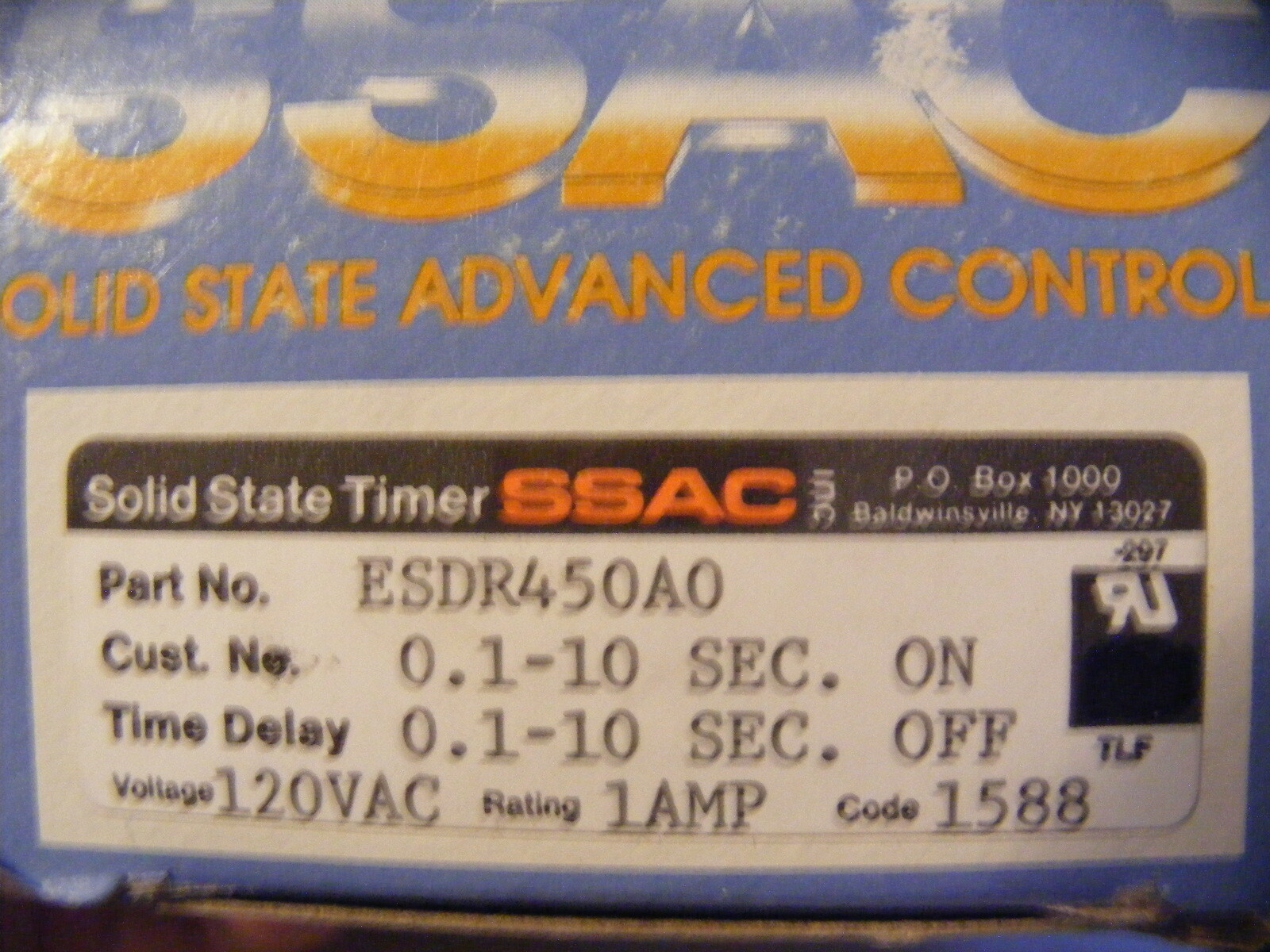 Solid State Timer SSAC ESDR450A0 | eBay