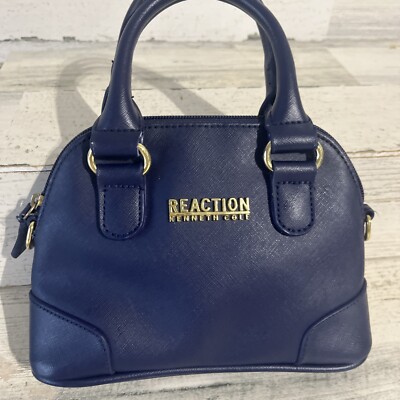 Kenneth Cole Reaction Dome Mini Baby Crossbody Messenger Bag navy blue ...
