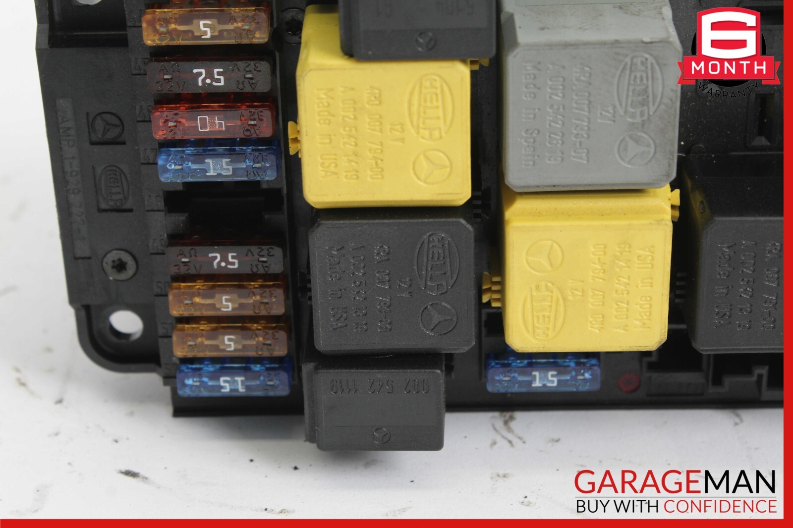 05-11 Mercedes R171 SLK350 SLK280 Front SAM Module Relay Fuse Box OEM ...