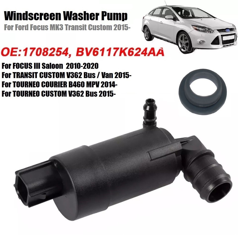 Windscreen Washer Pump 1708254 2201197 For Ford Focus MK3 Transit ...