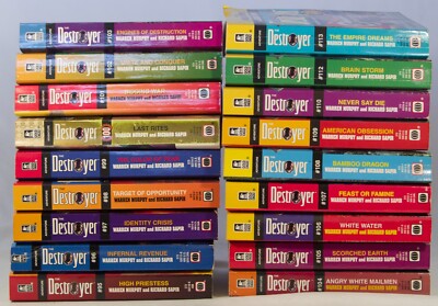 The Destroyer #95 - 113 Warren Murphy Richard Sapir Paperback VTG 1994 ...