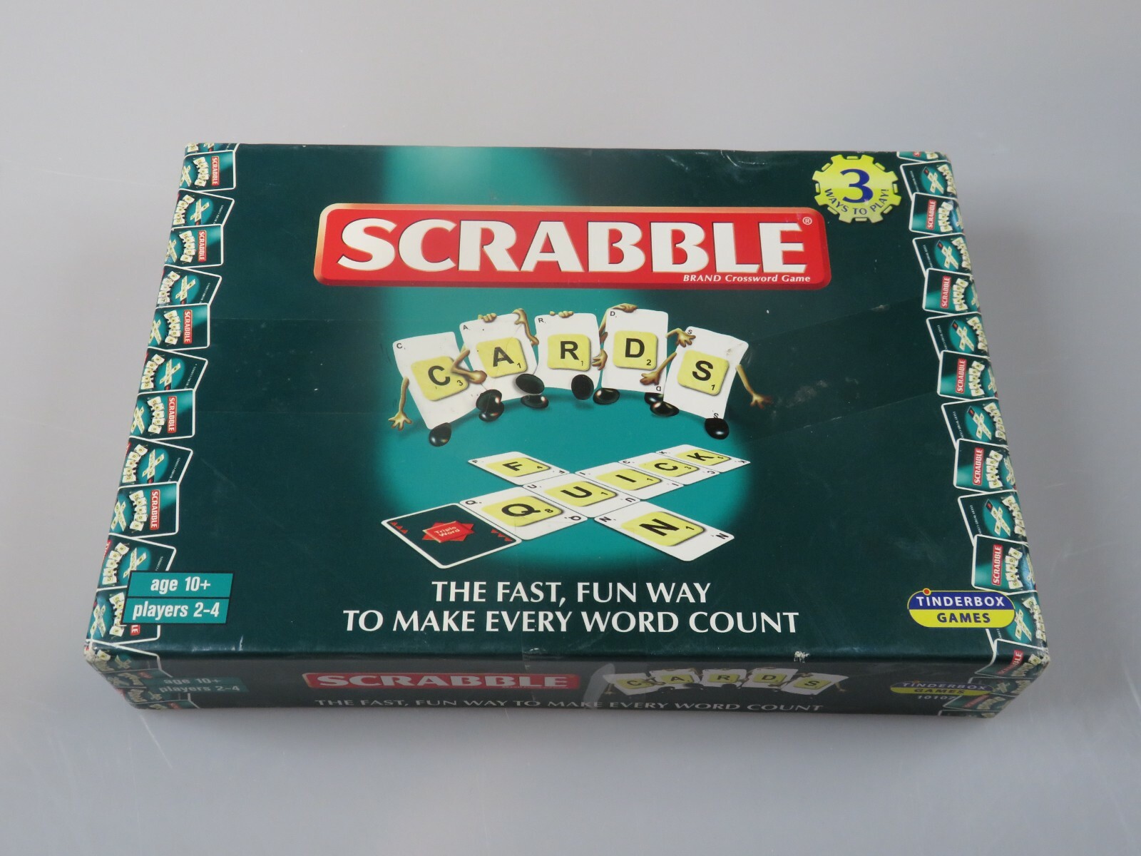SCRABBLE+Cards+Board+Game+3+Ways+to+Play+Tinderbox+Games+Mattel+2009 ...