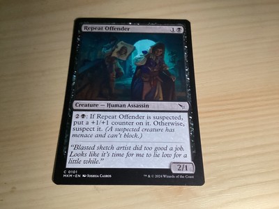 Repeat Offender Murders At Karlov Manor MKM 0101 Magic the Gathering ...