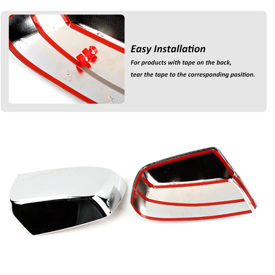 Chrome Side view Mirror & Door Handle Cover Kit for Chevy Colorado ...