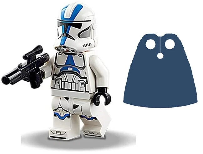 FOLDED 501st Clone Trooper Arc Echo Clone Set — The Cape, 01/25/2023