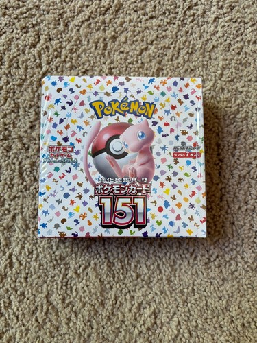 Japanese Pokémon Scarlet & Violet Pokemon 151 Booster Box US SELLER ...