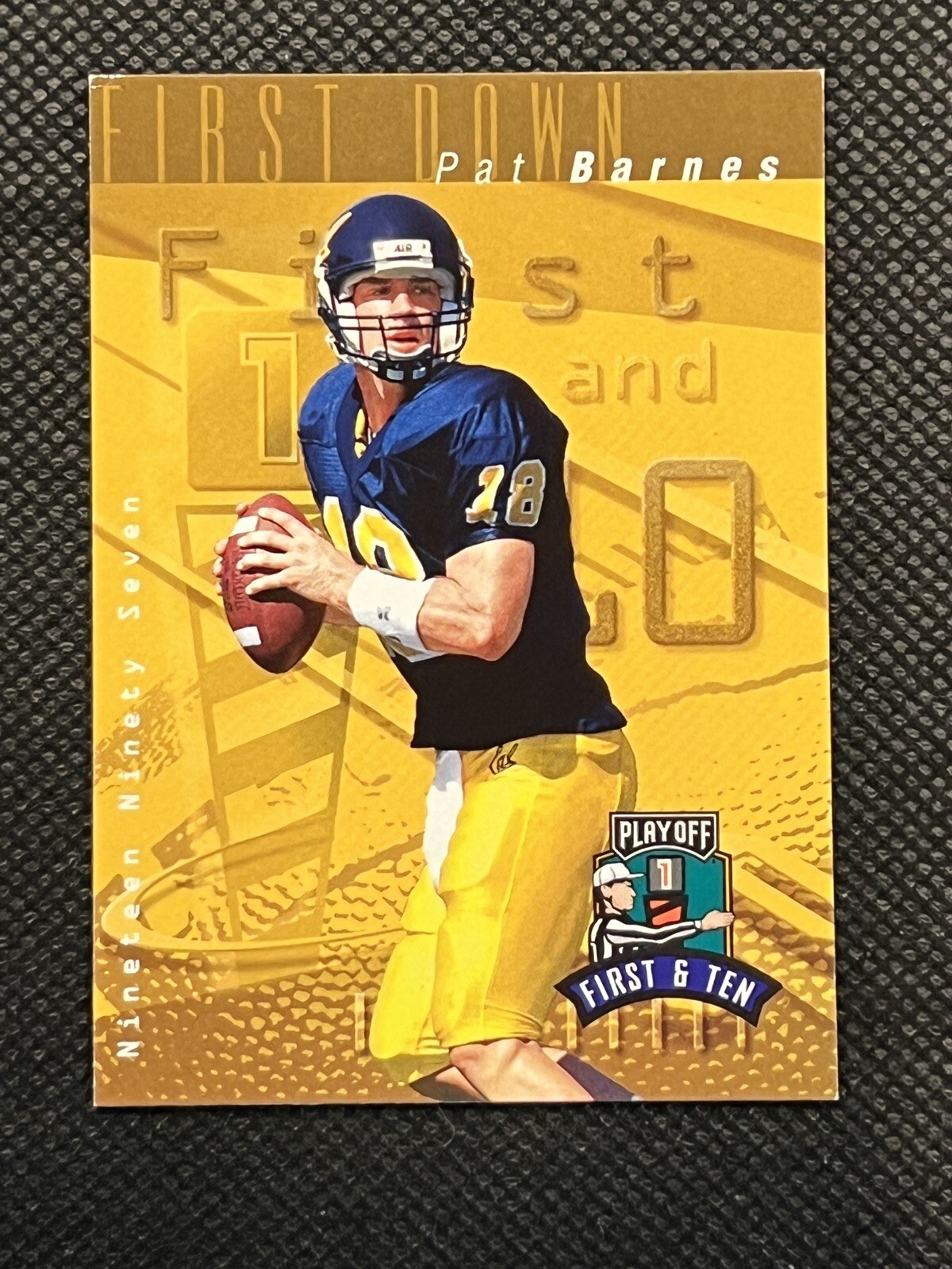 1996 Pat Barnes Playoff First & Ten RC #246 | eBay