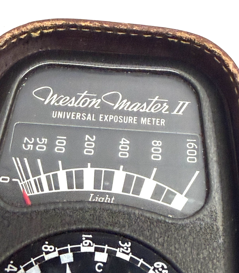 VTG WESTON MASTER II UNIVERSAL EXPOSURE LIGHT METER MODEL 735 W ...