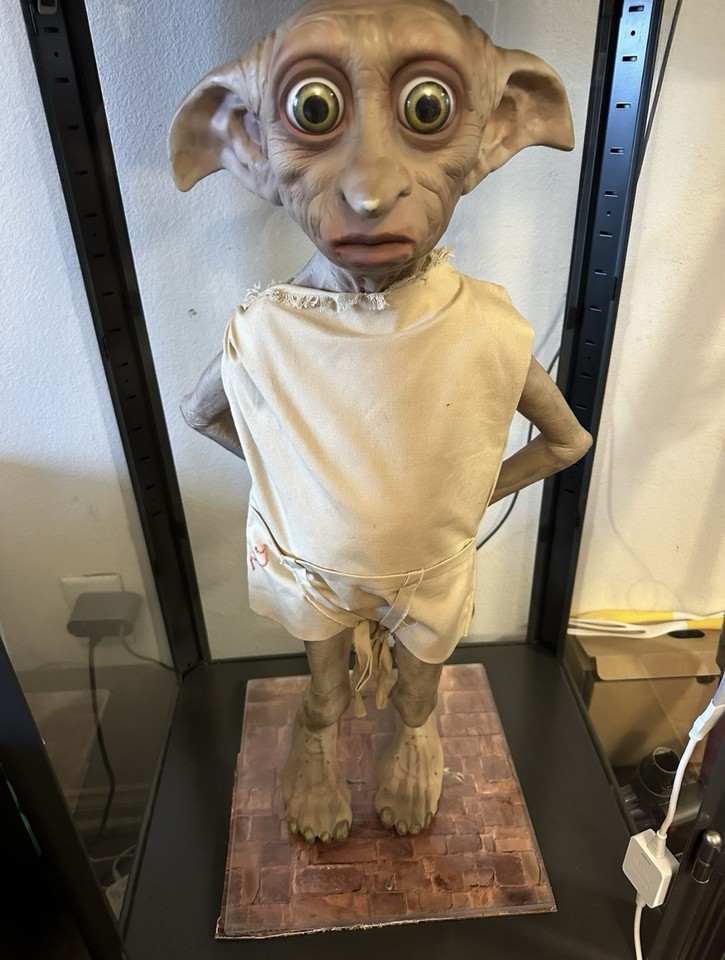 Rare Harry Potter Dobby the House Elf Life Size Movie Theatre Prop 28 ...