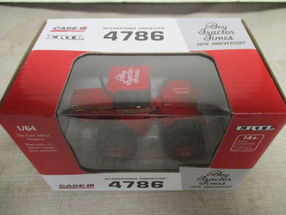International Harvester 4786 4WD Toy Tractor "202 TTT Edition" 1/64 ...