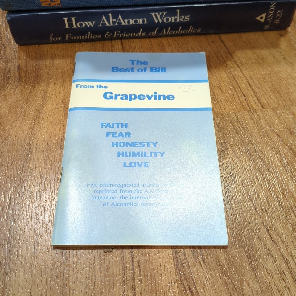 Lot Of 7 Alcoholics Anonymous Books Paperback Hardcover Mix AA | eBay