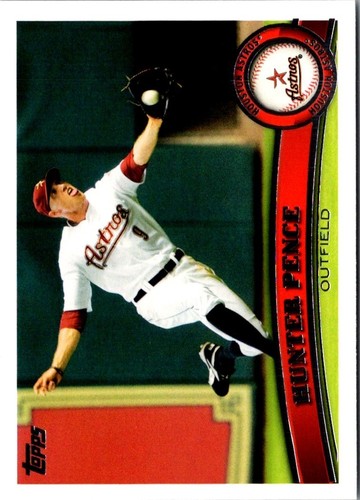 2011 Topps Hunter Pence #45 Houston Astros Baseball Card | eBay