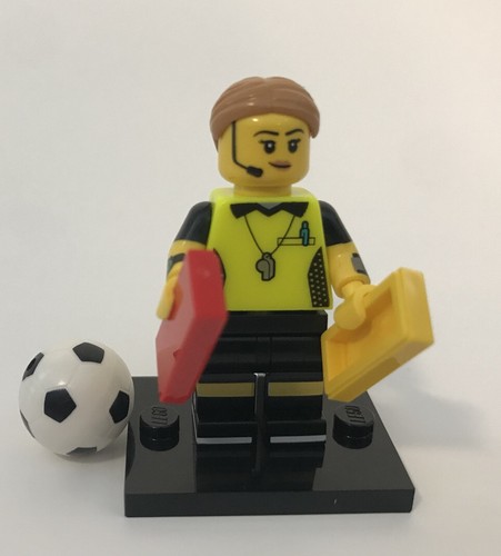 LEGO Soccer Referee Minifigure series 24 NEW Authentic Collectible | eBay