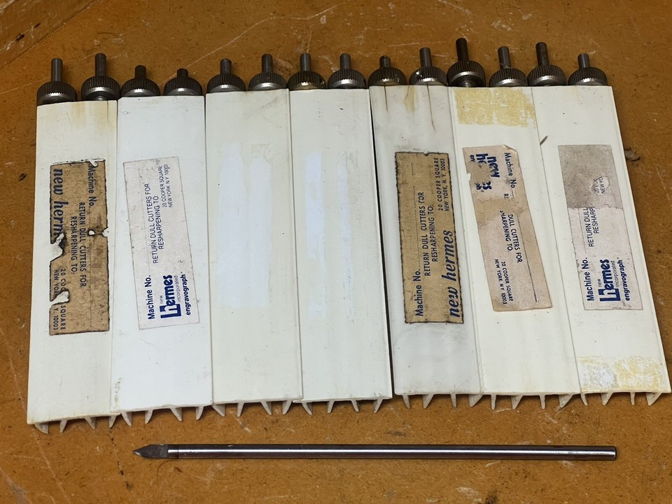 NEW HERMES Lot of Engraving Cutters ~ | eBay