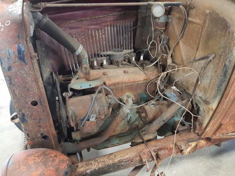 1930 FORD MODEL A FRONT AXLE WITH SPINDLES 883136 | eBay