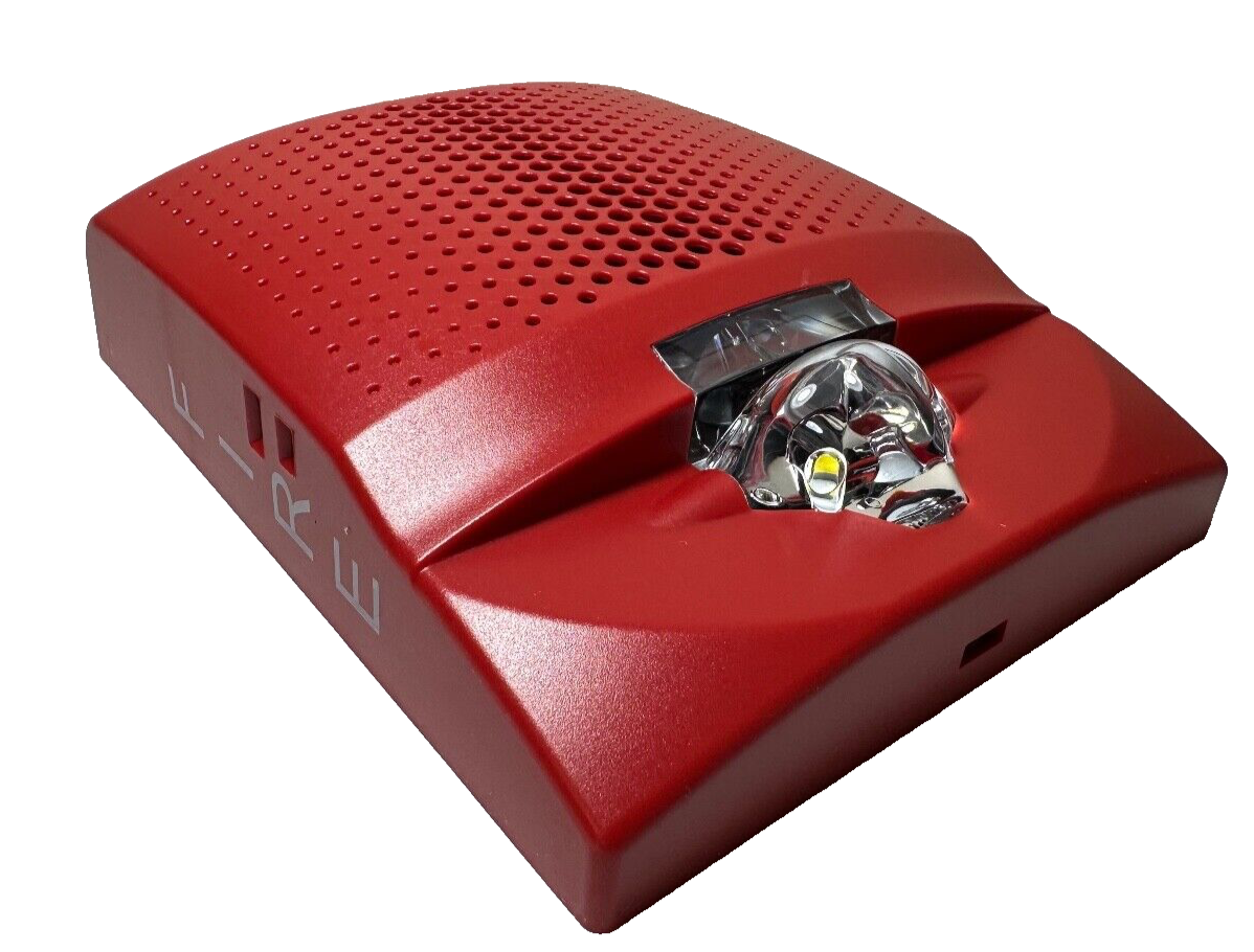 Edwards EST G4AVRF LED Horn-Strobe Fire Alarm for sale online | eBay