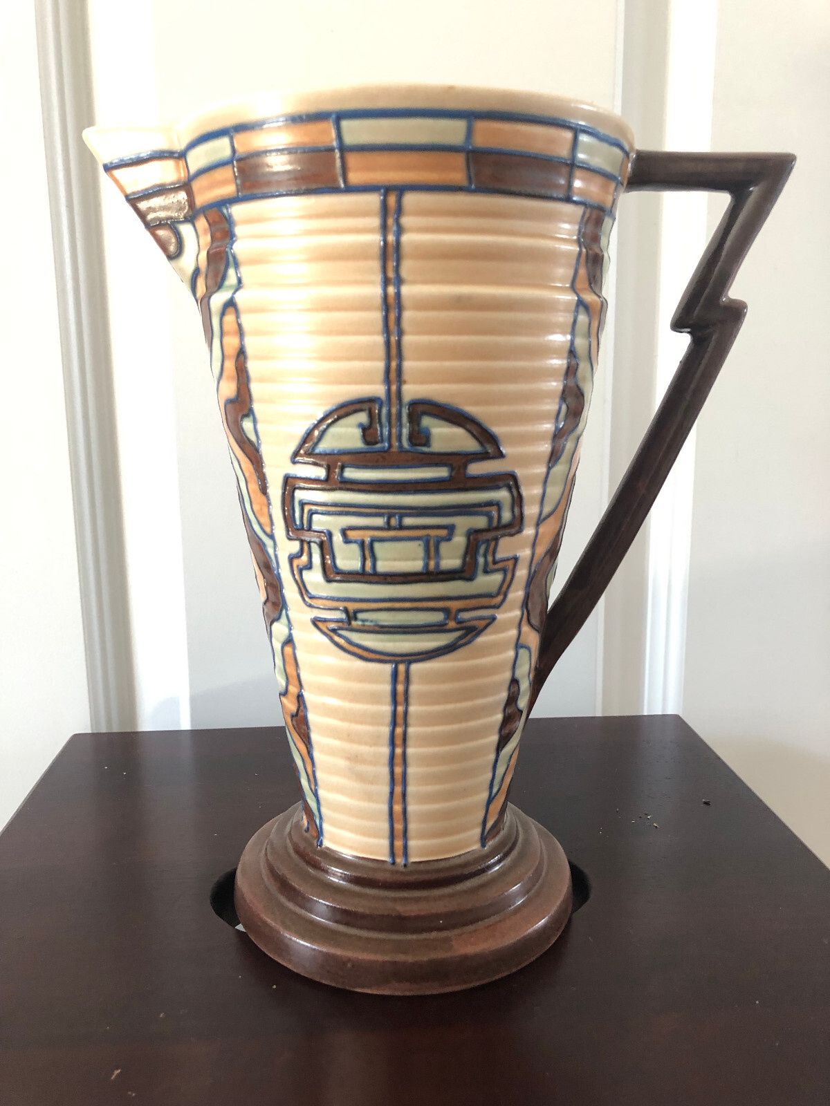 Rare Royal Cauldon England Decorative pitcher Edith Gater | eBay