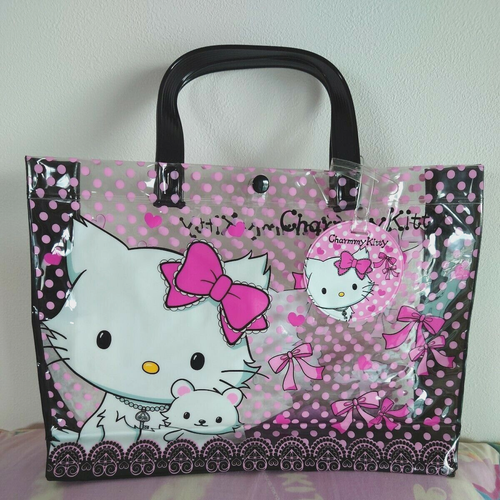 Sanrio Hello Kitty Charmmy Kitty Vinyl Bag Pink Pool Beach Summer 2006 ...