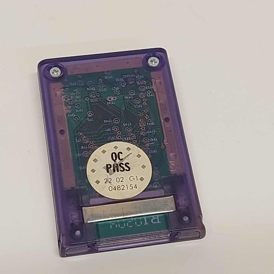 Nintendo GameCube Intec Memory Card Purple Free Shipping | eBay