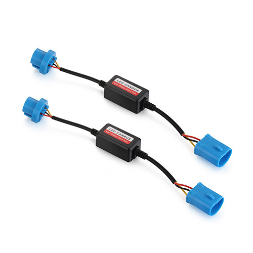 2X LED 9007 Headlight Canbus Error Free Anti Flicker Resistor Canceller ...