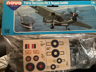 Novo Air Kits Barracuda Mk. II Torpedo-bomber 1:72 Scale Kit NEW F161 ...