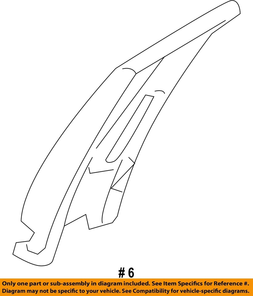 FORD OEM 10-12 MKZ Interior Trim-Upr Ctr Plr Trim AH6Z5424356DB | eBay