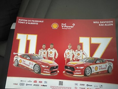 V8 SUPERCARS 2024 BATHURST 1000 POSTER DJR SHELL V POWER | eBay Australia