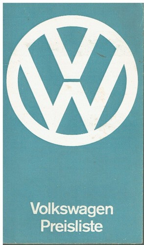VW BEETLE 1200 T3 1500 K.GHIA (INCL RAZOR) TRANSPORTER T1 '65 FACTORY ...