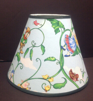 Jack Beanstalk Nursery Lamp Shade Handmade Lampshade | eBay