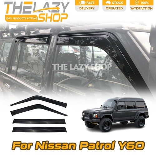 Luxury Weathershields for Nissan Patrol GQ Y60 1988-1997 Auto Mirror ...
