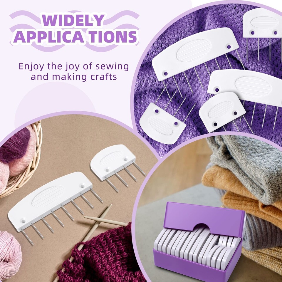 20Pcs Knit Blockers & Pins Kit, Knit Blocking Combs for Blocking ...