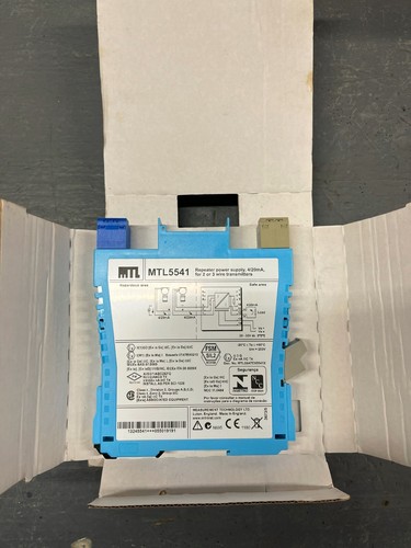 MTL 5541 New In Box MTL MTL5541 Channel Isolation Barrier With Repeater ...