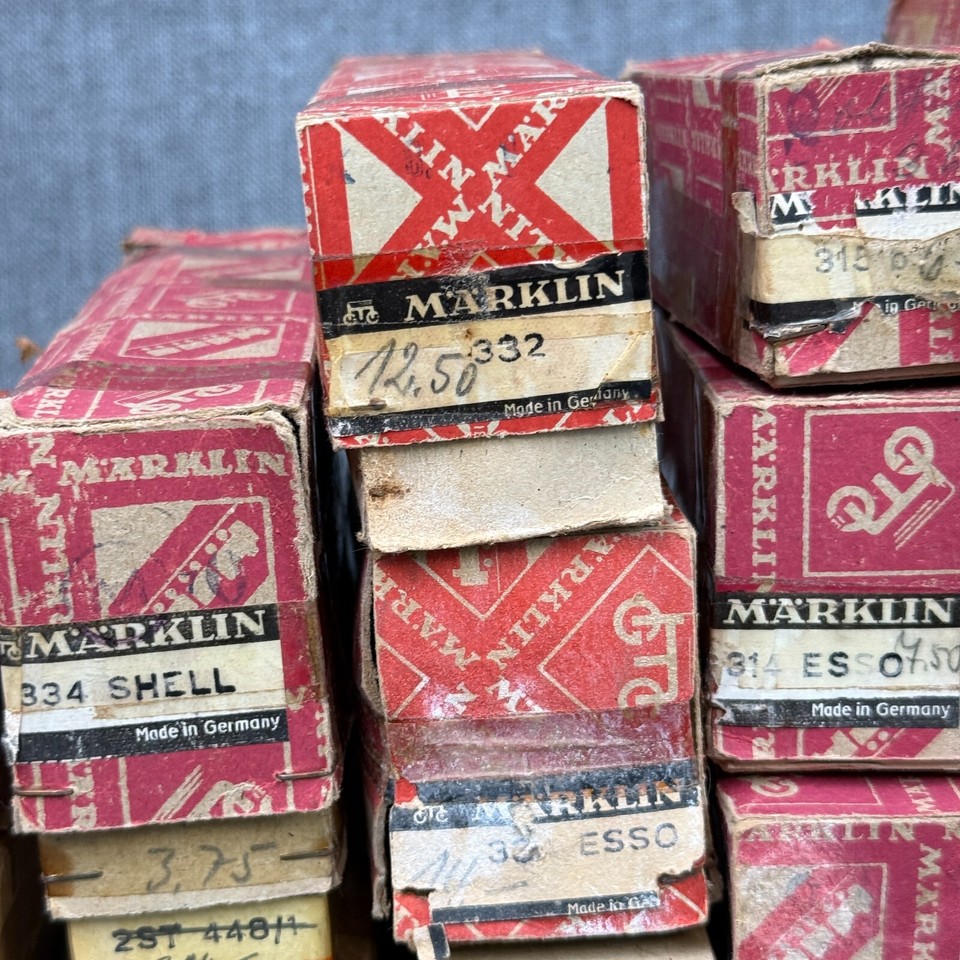Marklin Vintage Postwar Lot of Empty Boxes for HO scale Freight Cars | eBay