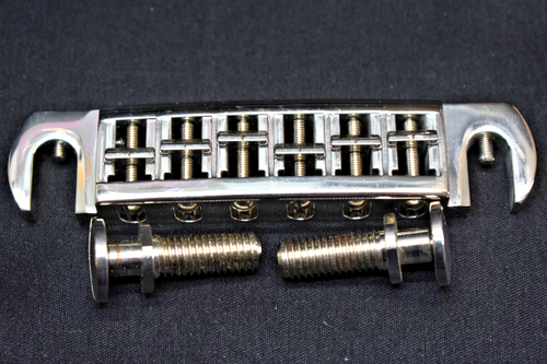 Tone Pros AVT-II - Wraparound Guitar Bridge w/ Studs - Chrome Tonepros ...