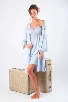 Twelve Eighty Eight Leslie Lace Accented Robe Size XL | eBay