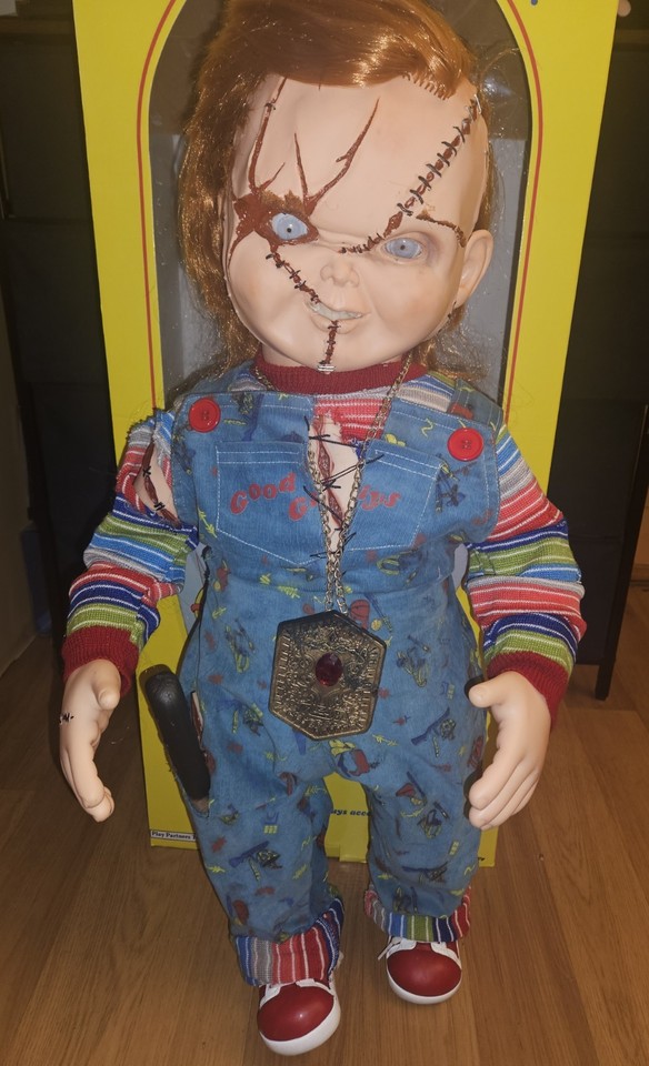 Bride of Chucky - 1:1 Replica - Life-Size Chucky Doll with 5 Sayings In ...