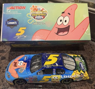 Kyle Busch 2004 Lowe’s SpongeBob SquarePants#5 Action Nascar Diecast ...