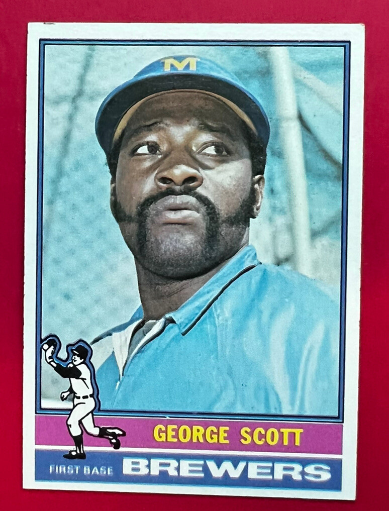 1976 Topps George Scott Milwaukee Brewers #15 NM or Better | eBay
