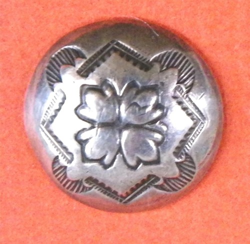 Bb Handcrafted MEXICAN SILVER Vintage BUTTON medium | eBay
