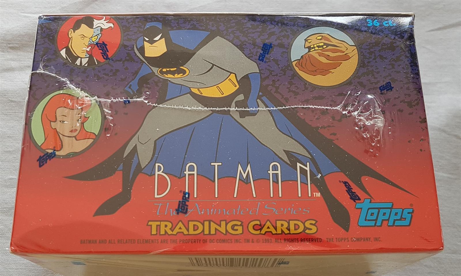 Topps Batman The Animated Series Trading Cards Box 1993 | eBay