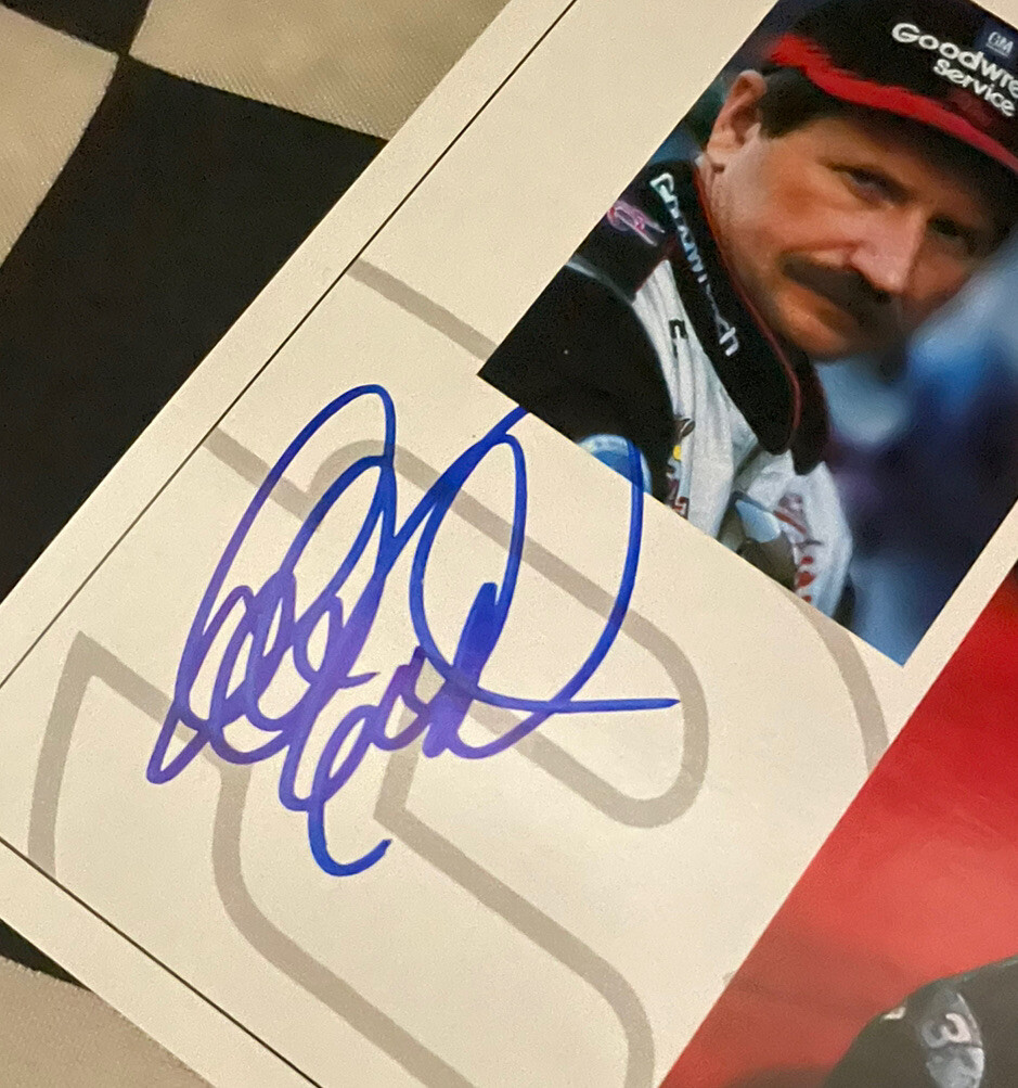 Dale Earnhardt Autographed Memorabilia | Signed Photo, Jersey ...
