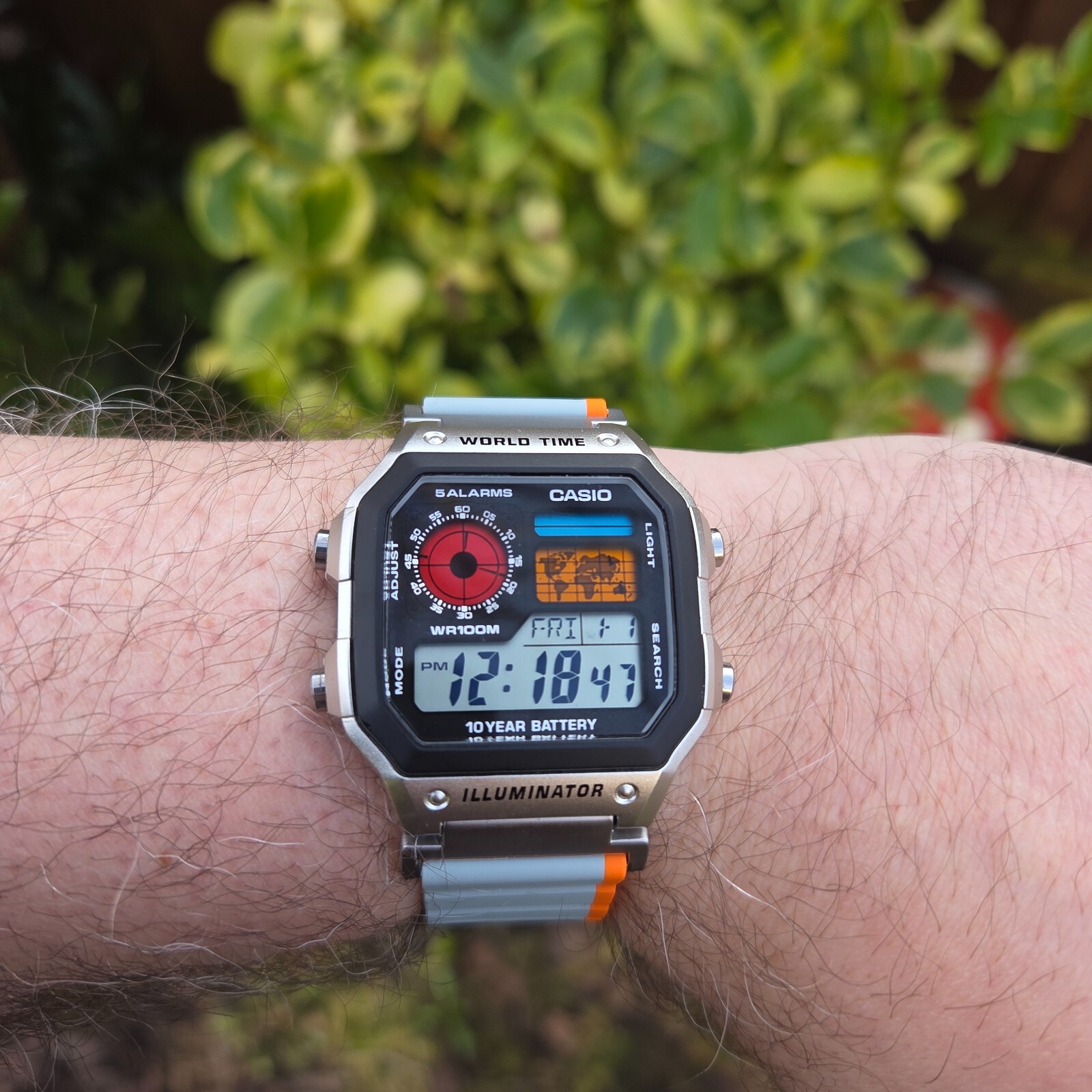 CASIO AE-1200WHD. Royale World Time Watch Mod. Hydromod. 7445013097051 ...